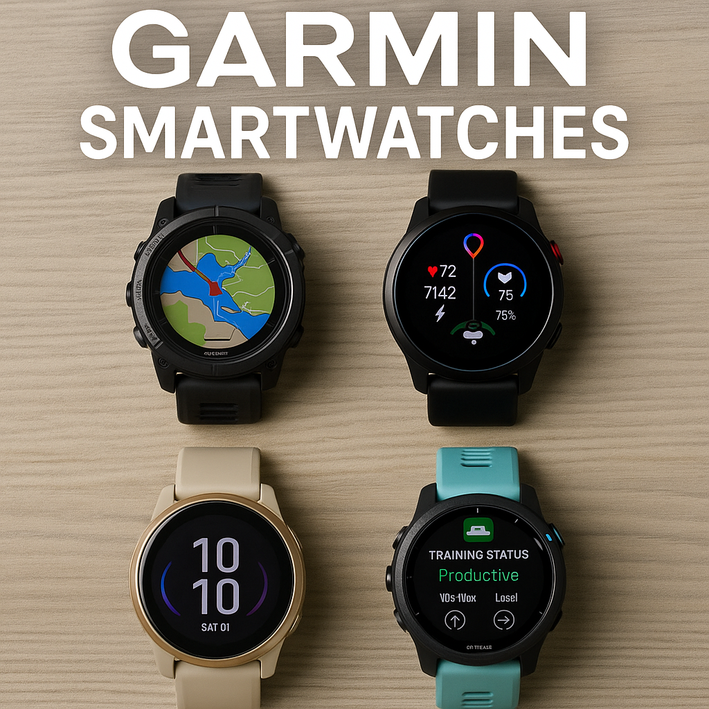 Best Garmin Smartwatches 2025 – Forerunner 970, Fenix 8 & More