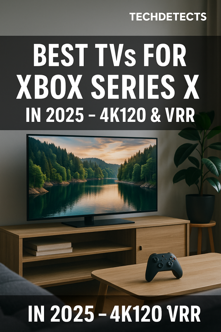 Best TVs for Xbox Series X in 2025 – 4K120 & VRR
