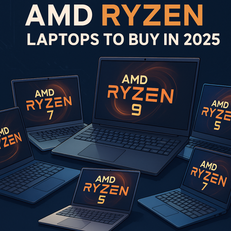 Best AMD Ryzen Laptops in 2025 – Expert Picks
